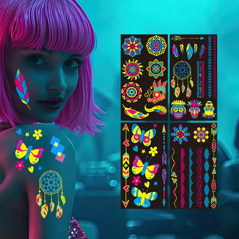 UV Light Tattoo Sticker - Tattoo Sticker Wholesale